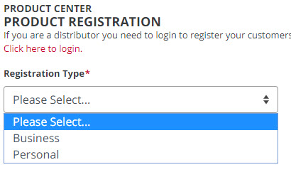 How do I register my product