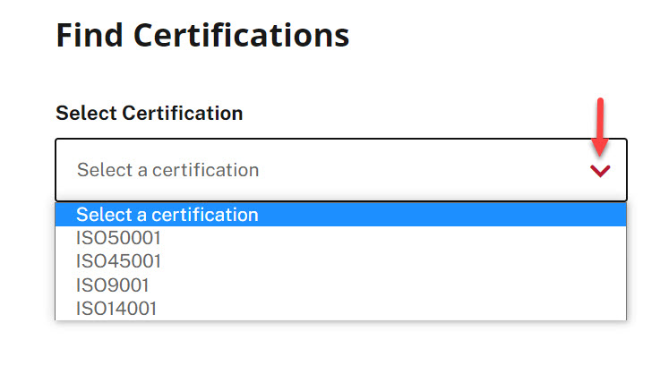 What is an ISO Cert and where can they be found